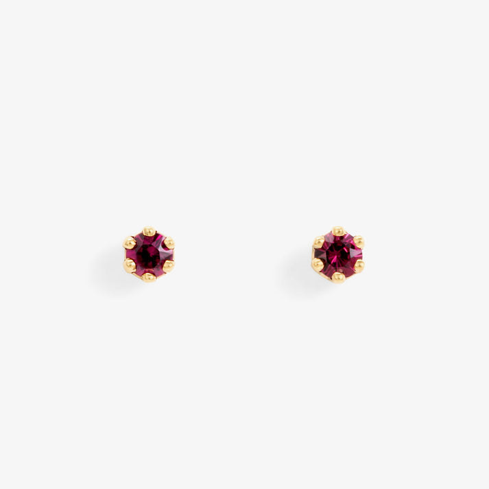 Baby Garnet Studs – Satomi Kawakita Tokyo